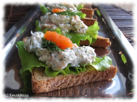 Lohimousseleivät | Reseptit | Kinuskikissa